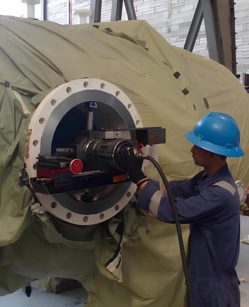 Jasa Flange Facing Machining - Jasa Cold Cutting | Bolting | Sewa ...